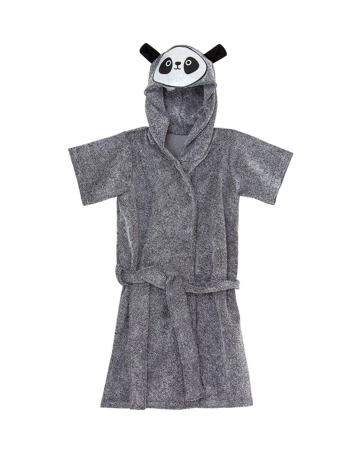Robe Infantil Unisex Toque Atoalhado Panda